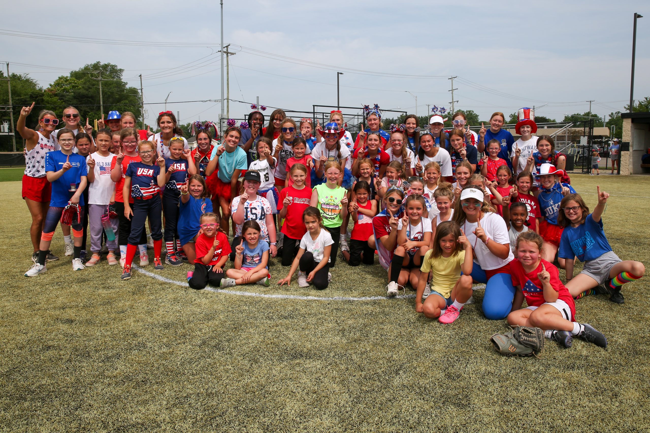 PENN Athletic Camp Softball Red White Blue 6.19.23 (248) - Penn High School