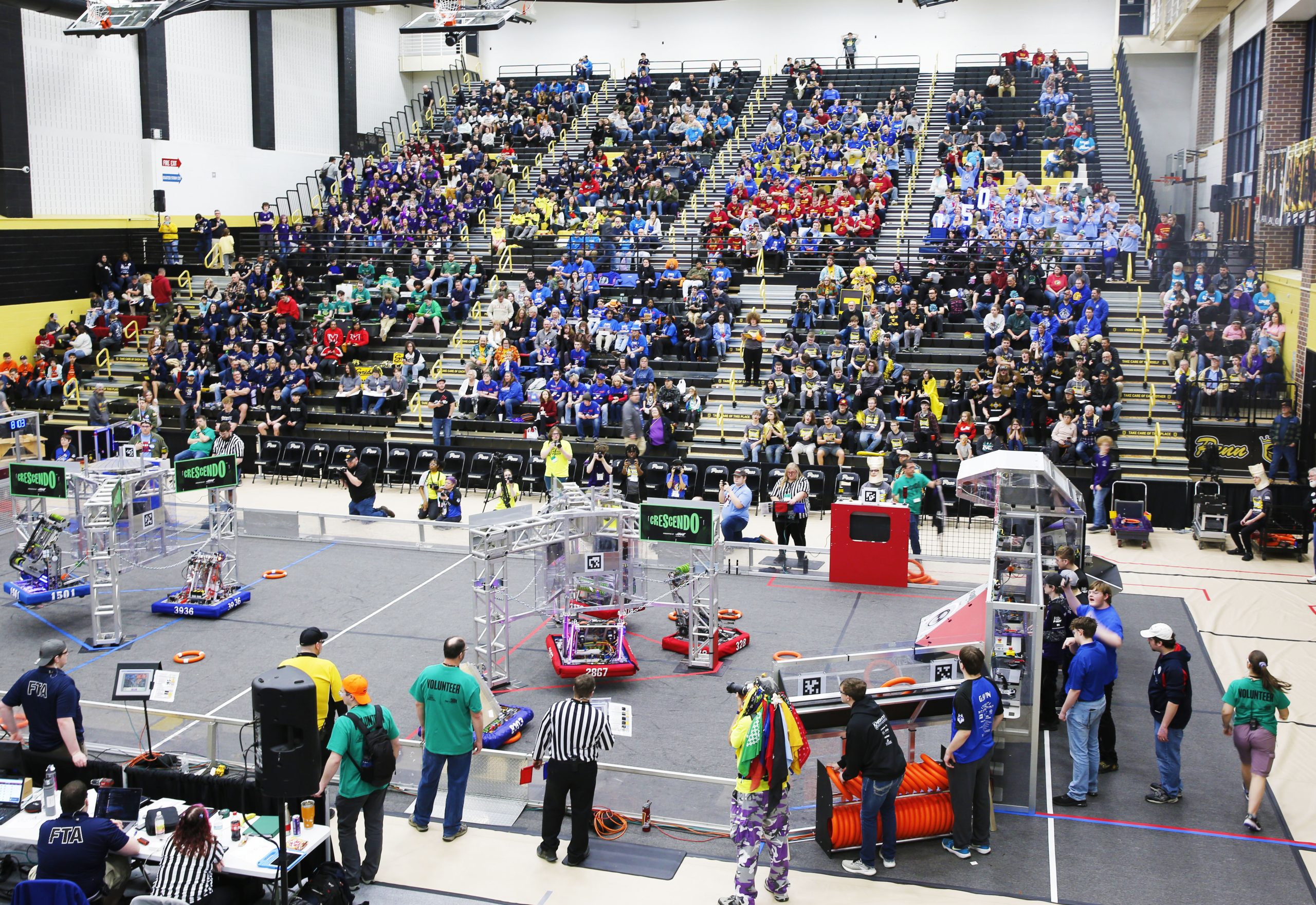 Penn Robotics enjoys success at FIRST Indiana District - Penn High School