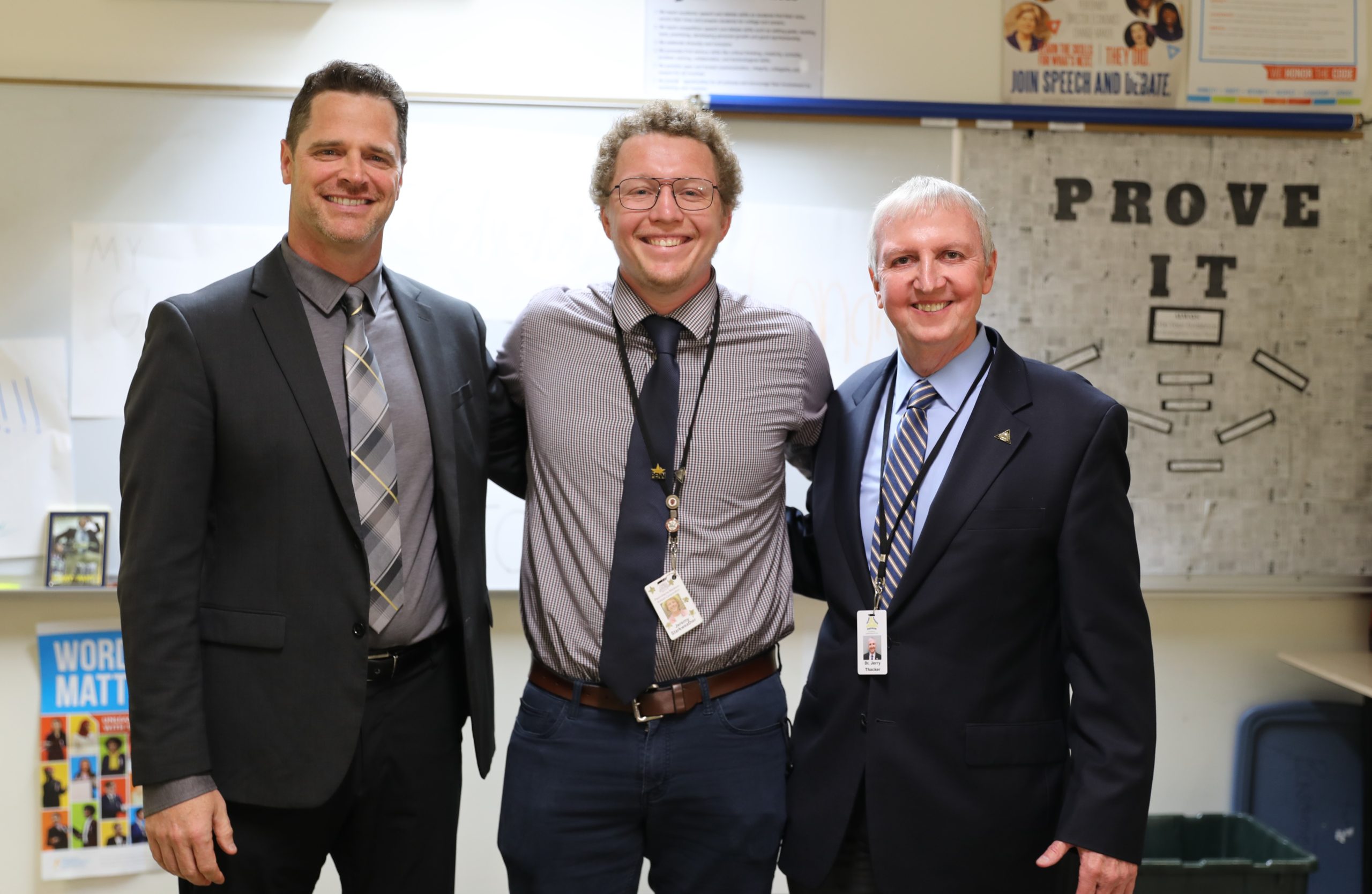 Debate Teacher & Coach Mr. Starkweather Named PHM Secondary Teacher of the Year - Penn High School
