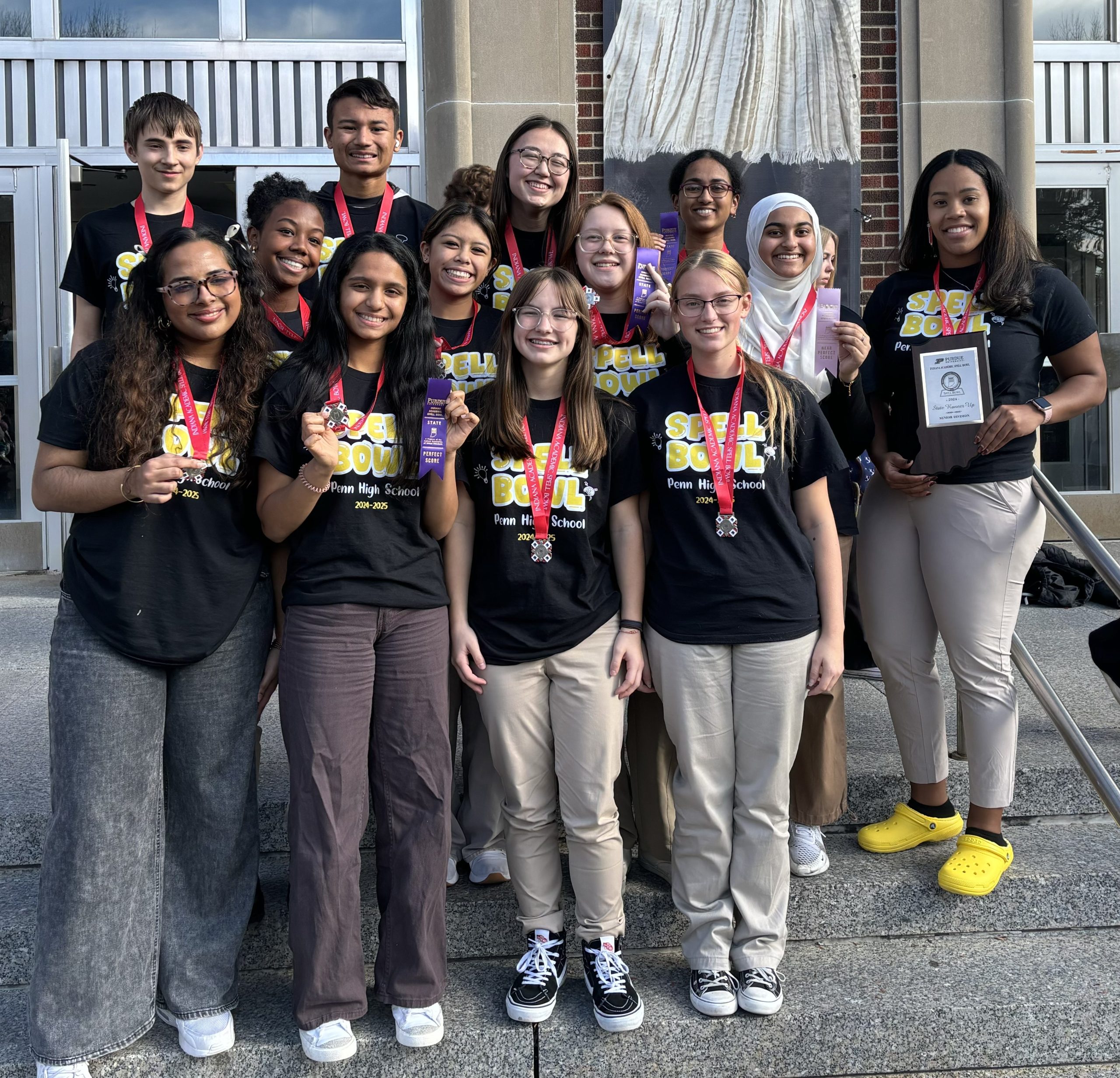 Penn Spell Bowl Team Wins State Runners-up - Penn High School