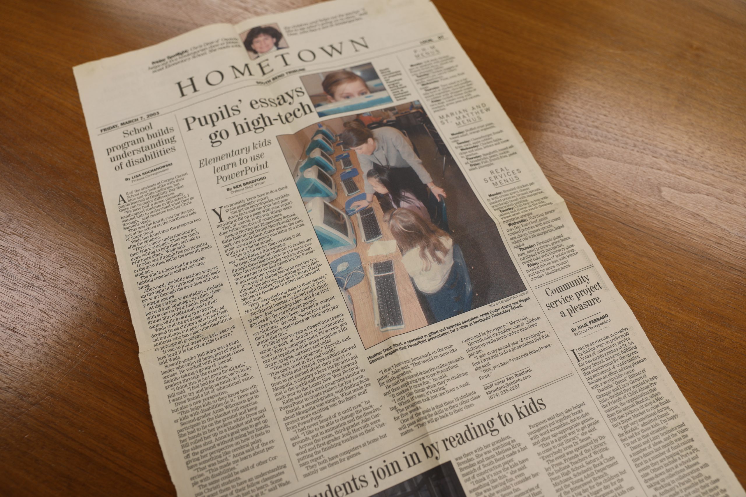 Dr. Heather Short and Katie Bell 2003 SB Tribune article (3) - Penn ...