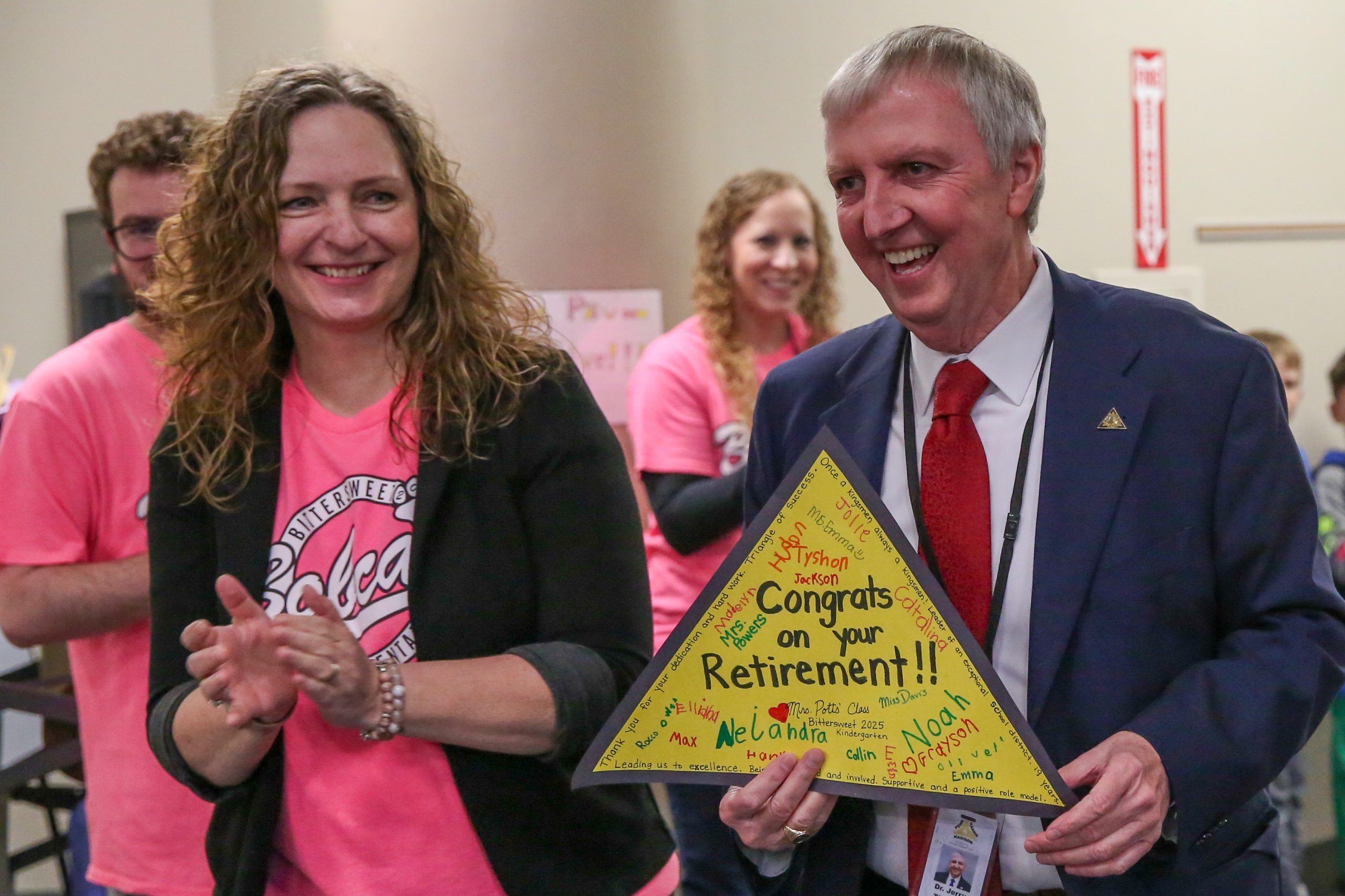 Bittersweet Dr. Thacker Farewell Parade 5-22-25 (13) - Penn High School